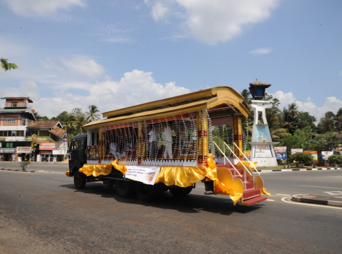 Neelagiri Relics Procession – February 25, 2025 - Archaeology